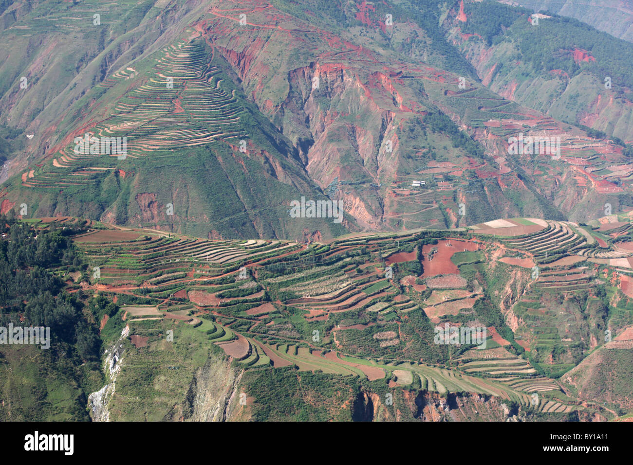 Red Land Soil, Dongchuan, Yunnan Province, China Stock Photo - Alamy
