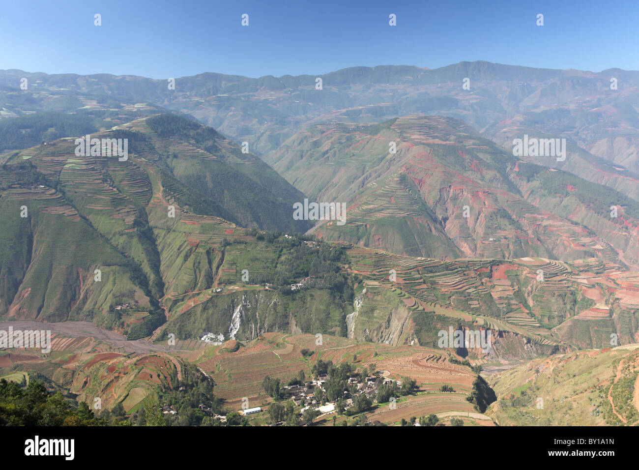 Red Land Soil, Dongchuan, Yunnan Province, China Stock Photo - Alamy
