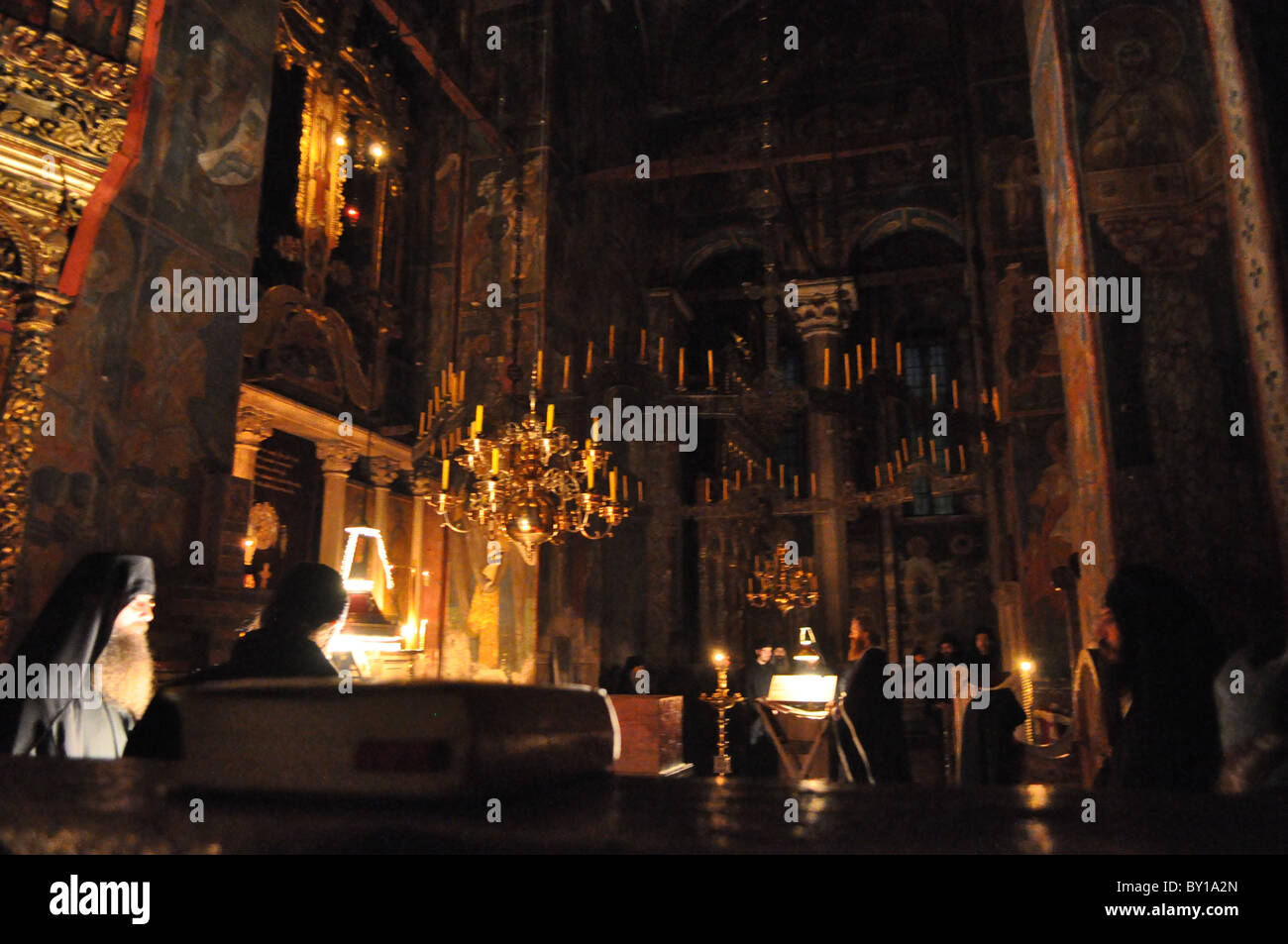 Visoki Decani, St. Stephan, Kosovo monastery, serb orthodox Stock Photo ...