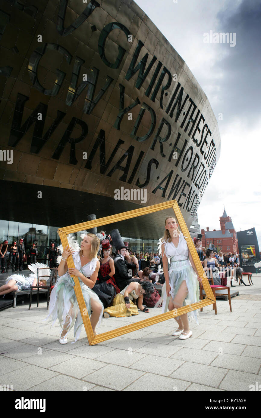 Cardiff bay festivals hi-res stock photography and images - Alamy