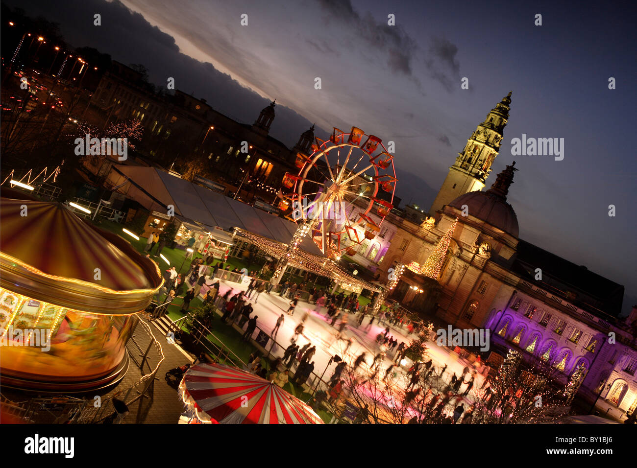 Cardiff christmas festival wales hi-res stock photography and images ...