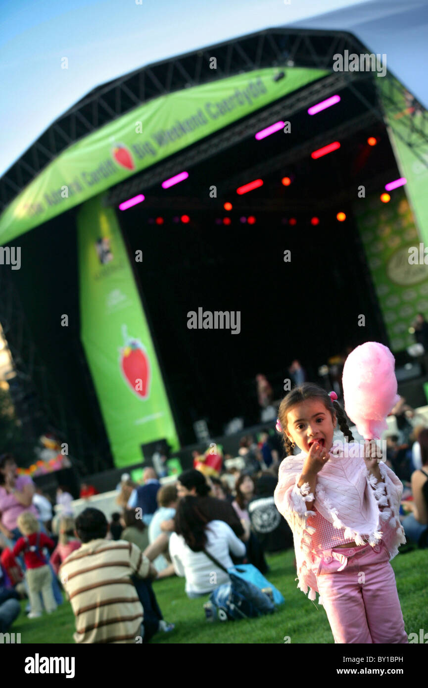 The Big Weekend in Cathays Park, Cardiff Stock Photo - Alamy