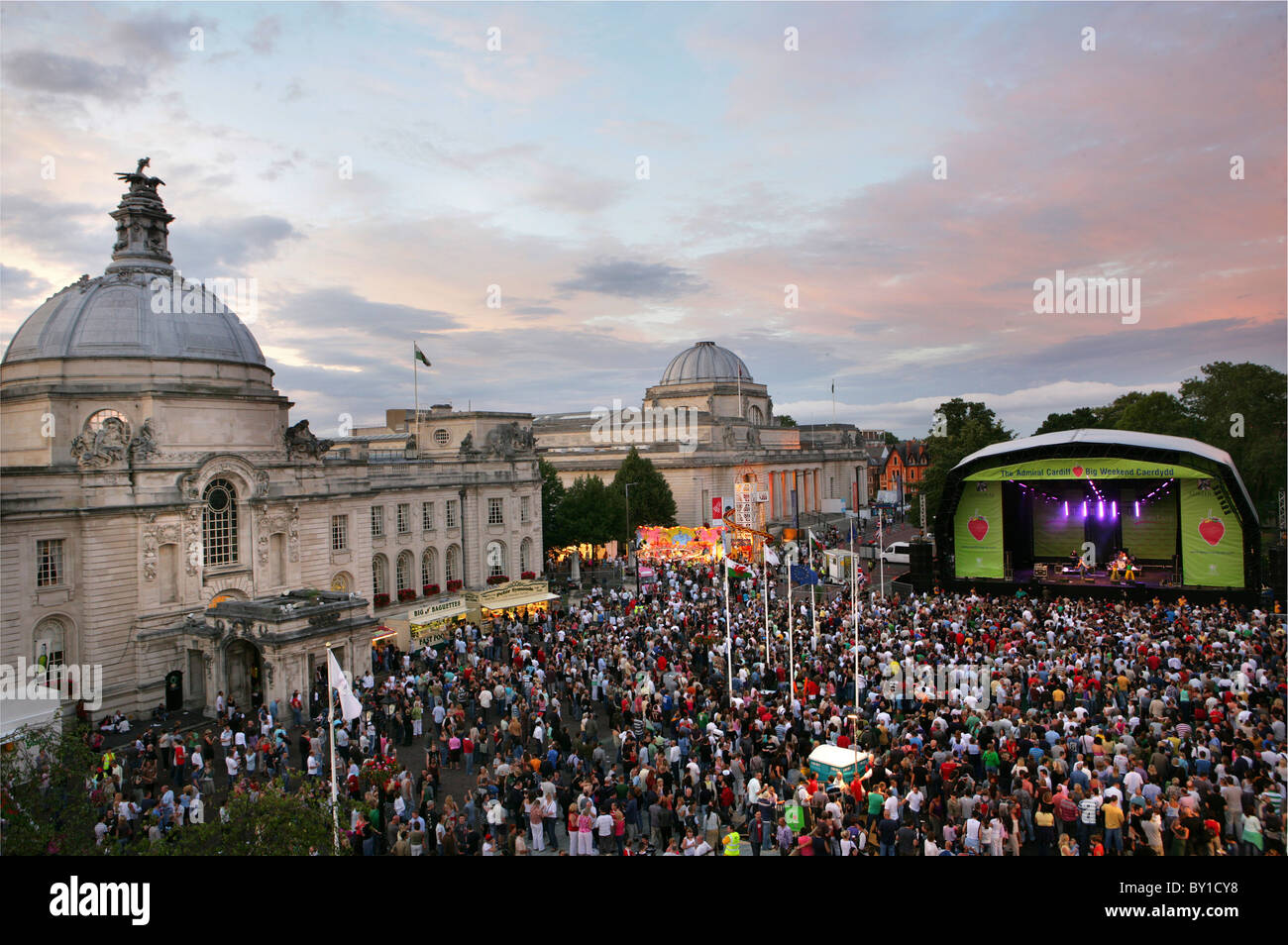 The Big Weekend in Cathays Park, Cardiff Stock Photo - Alamy