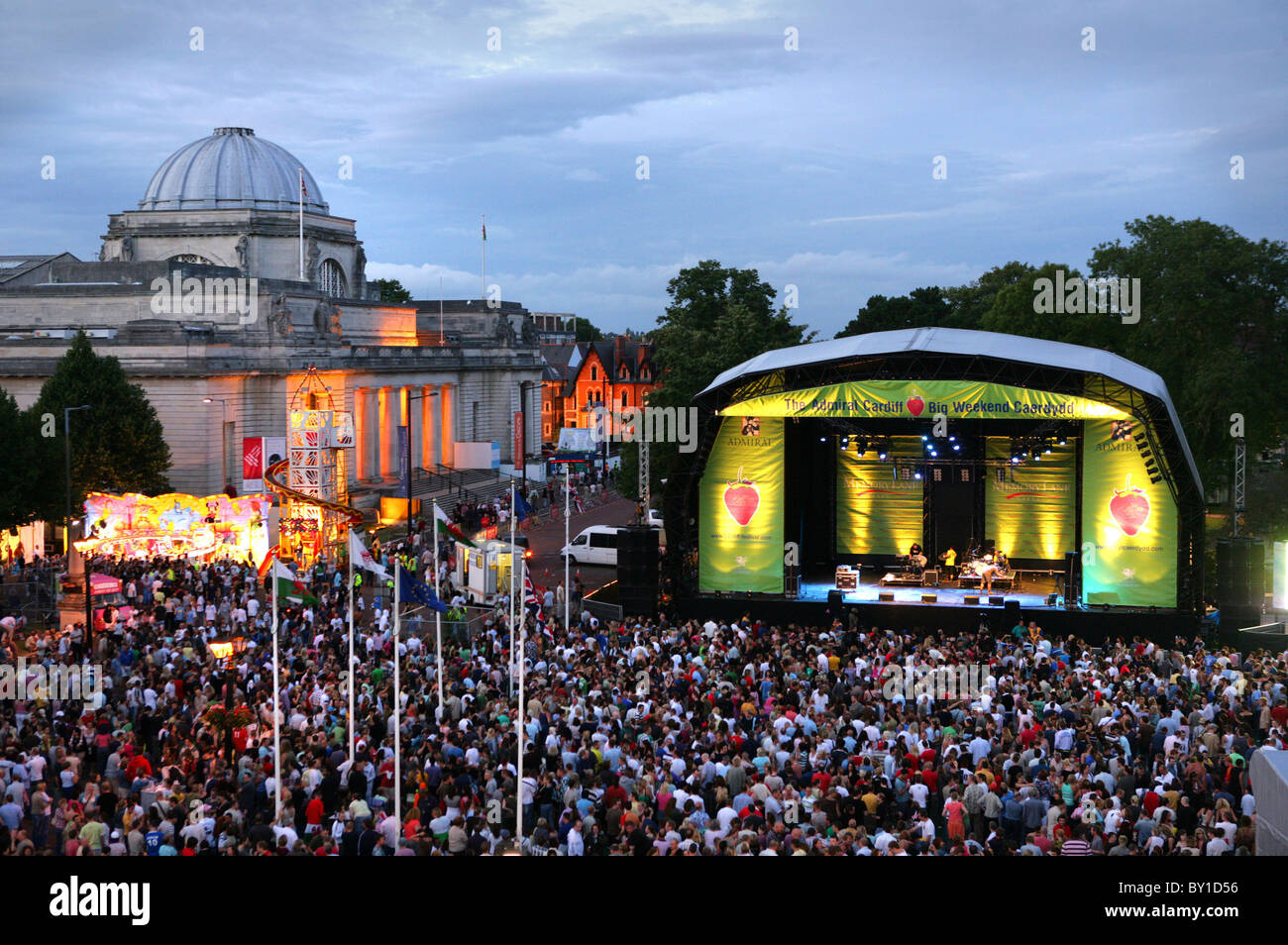 The Big Weekend in Cathays Park, Cardiff Stock Photo - Alamy