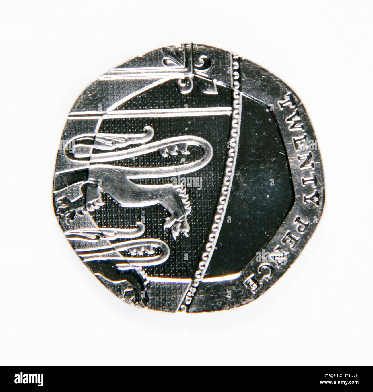 20p coin design hi-res stock photography and images - Alamy