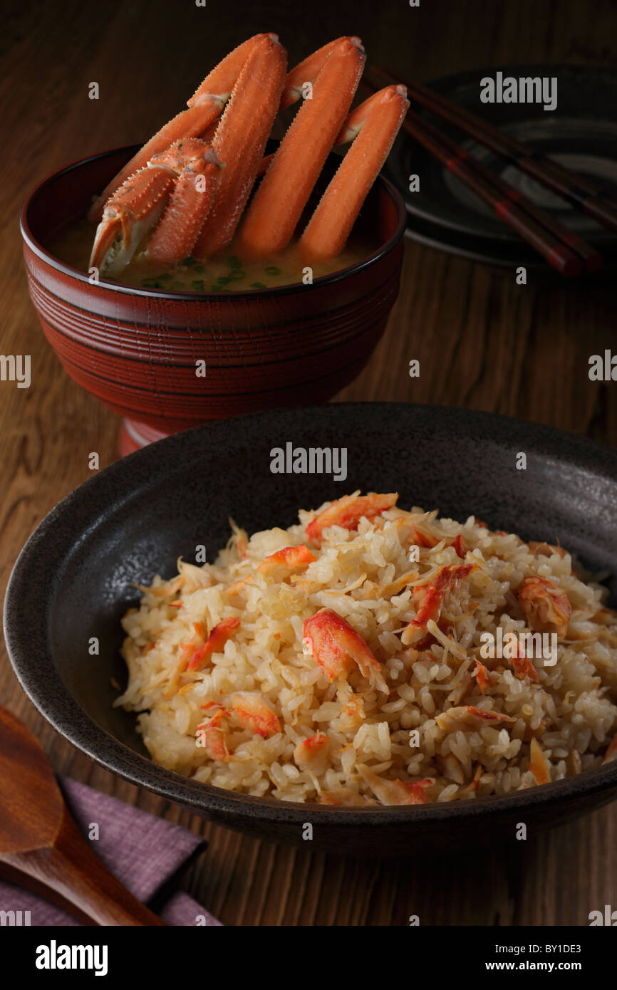 Kani meshi kani jiru hi-res stock photography and images - Alamy