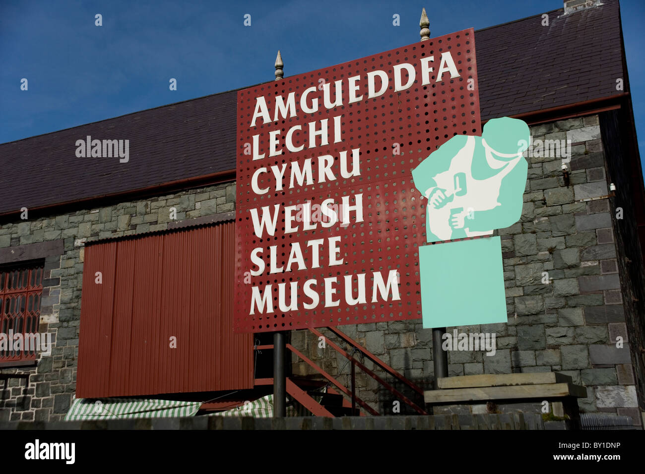 National Welsh Slate Museum in Llanberis Stock Photo - Alamy
