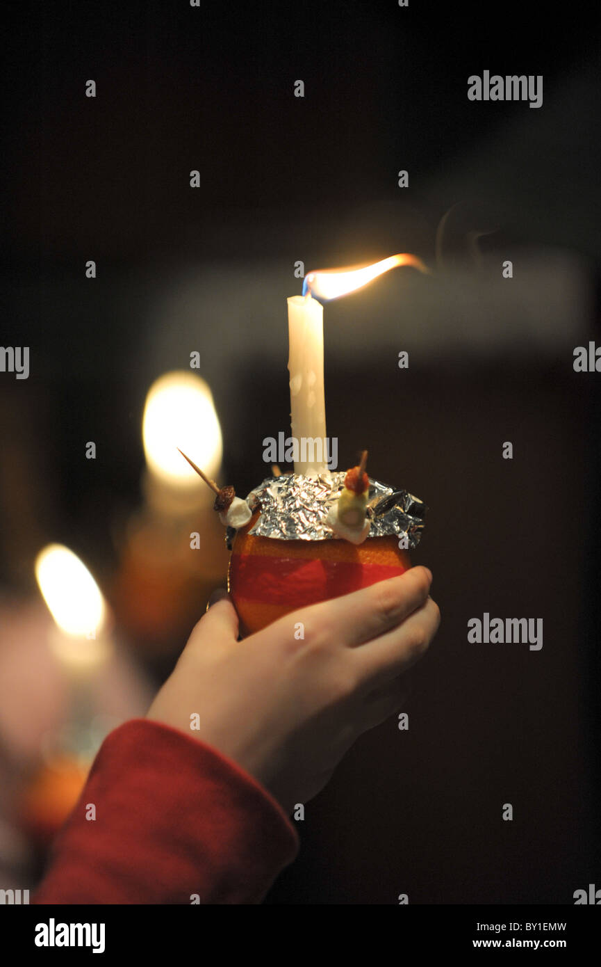 Christingle hi-res stock photography and images - Alamy