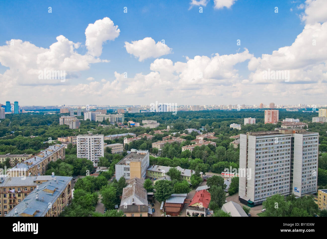 Aerial view of moscow hi-res stock photography and images - Alamy