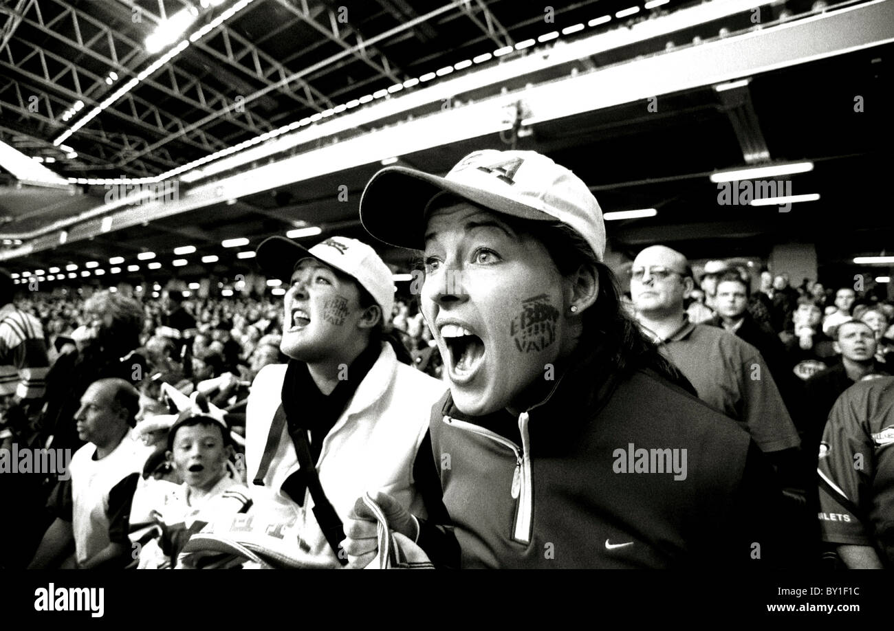 Rugby crowd millennium stadium hi-res stock photography and images - Alamy