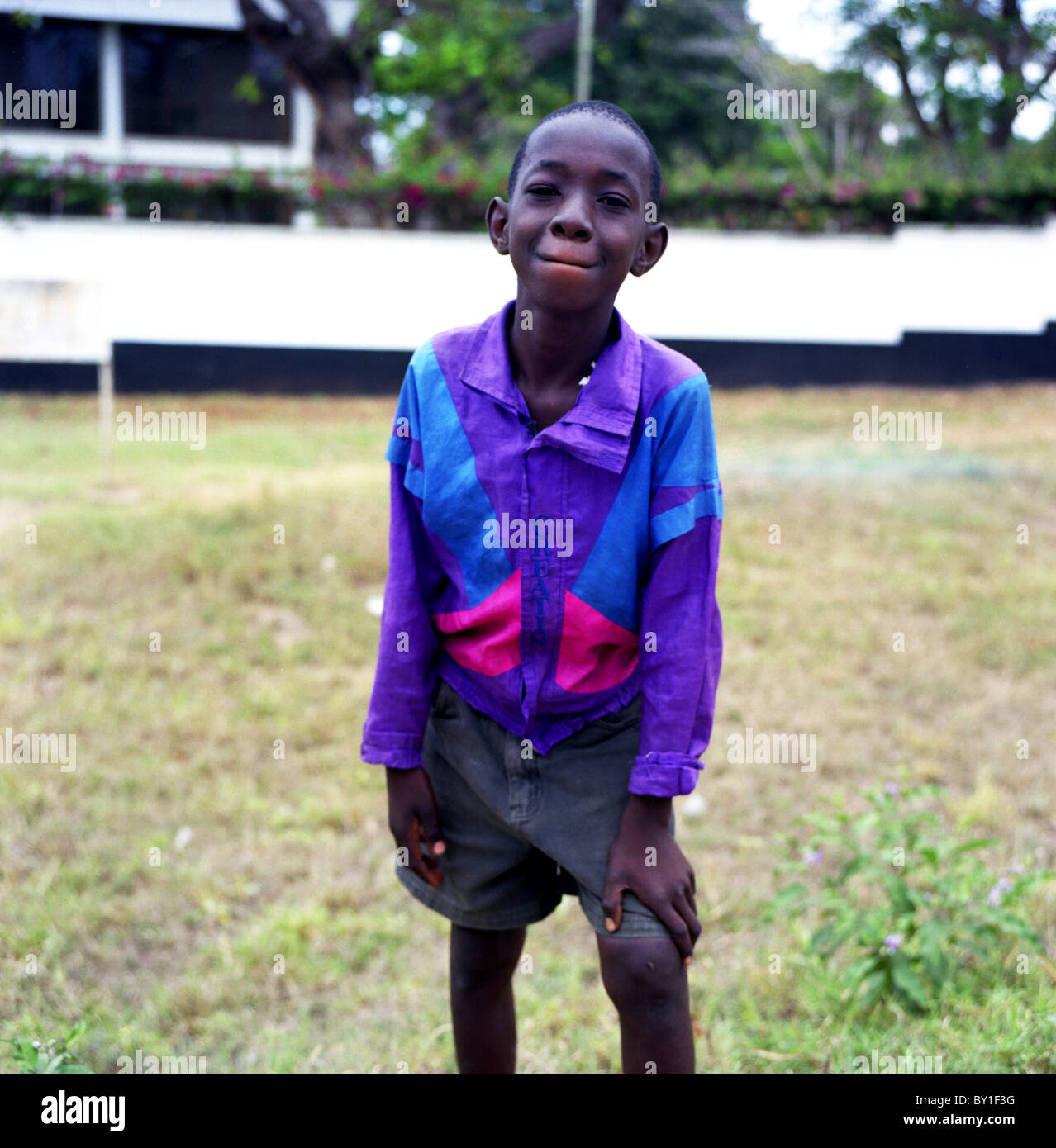 African boy in Tanzania. Africa Stock Photo - Alamy