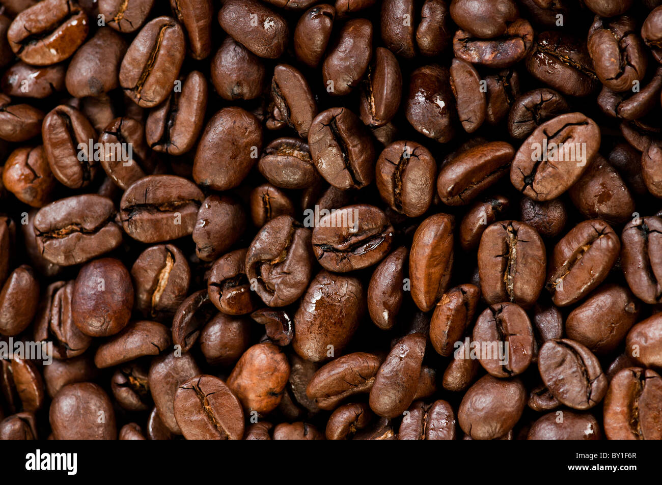 coffee beans texture Stock Photo - Alamy