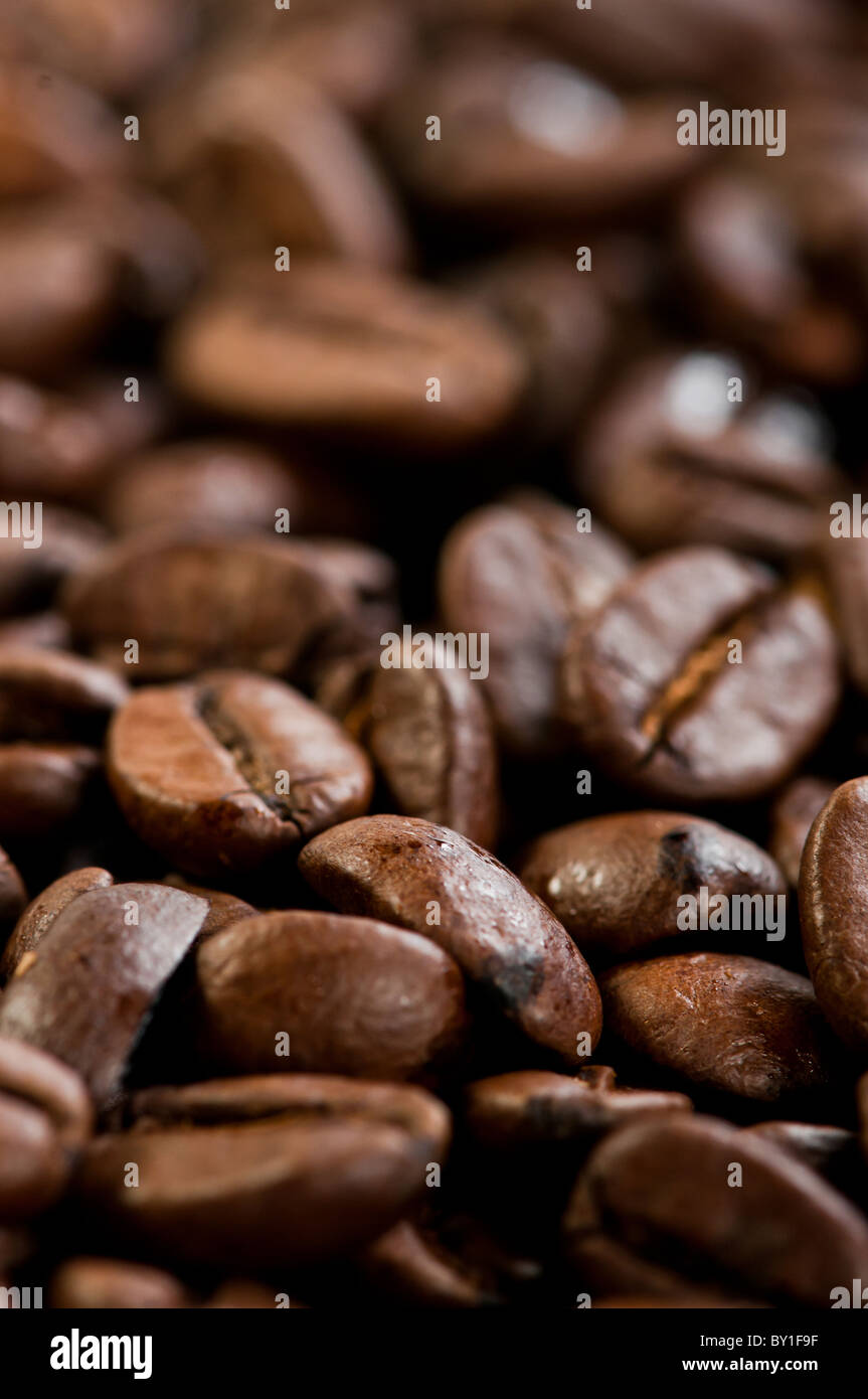 coffee beans texture Stock Photo - Alamy