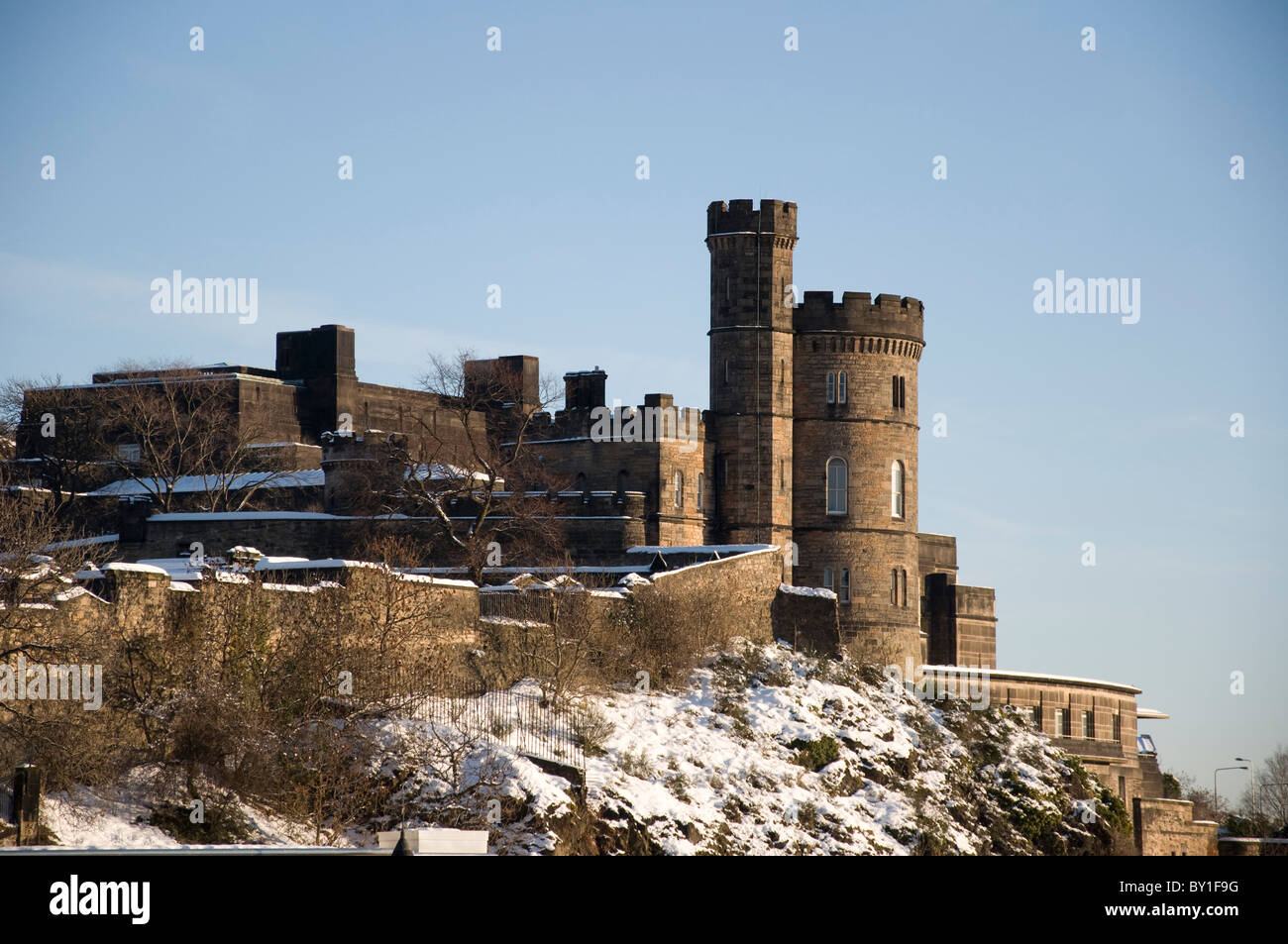 Part of the old Scottish Office Building on Calton Hill, Edinburgh ...