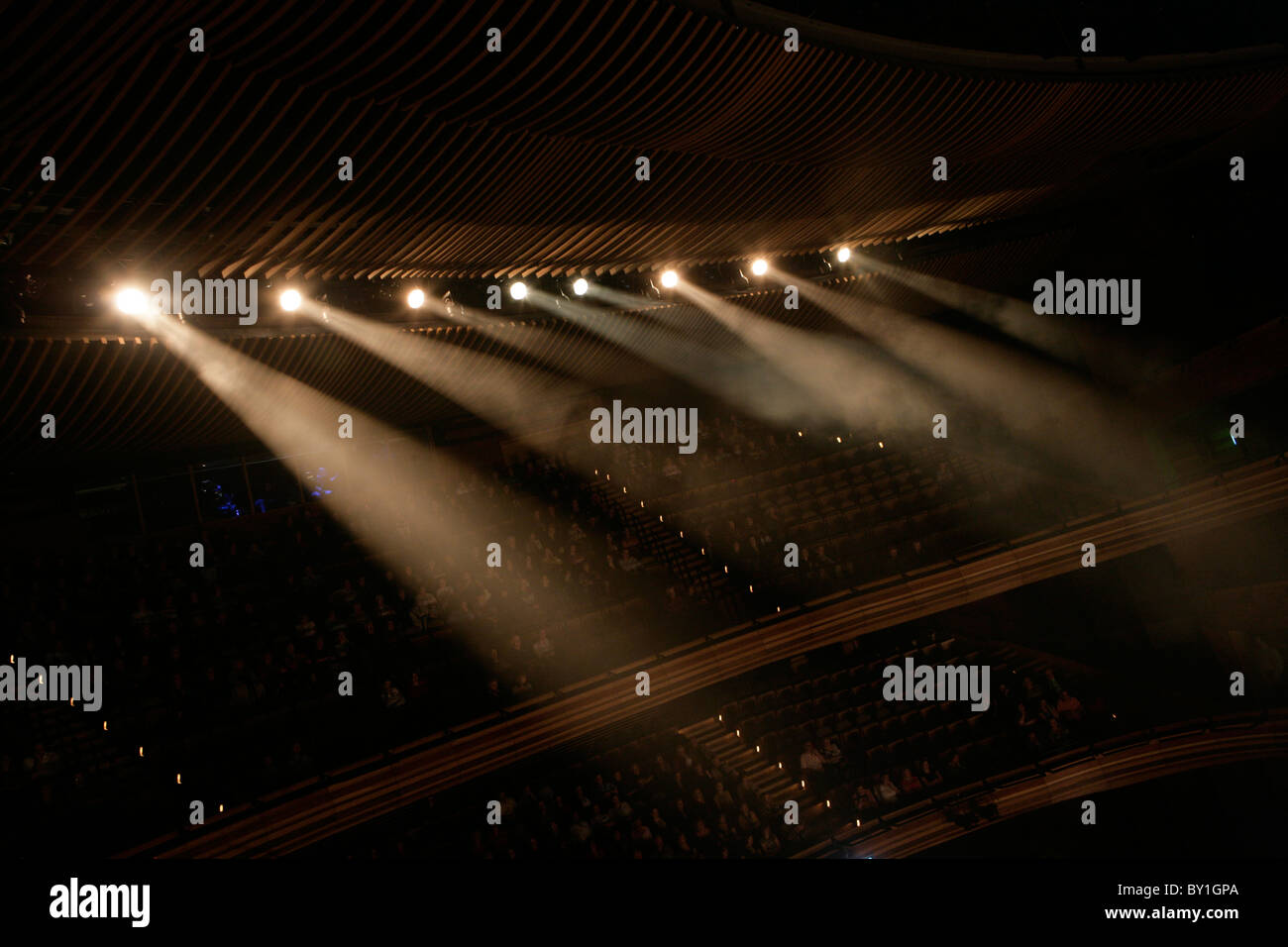The auditorium of the Donald Gordon Theatre, Wales Millennium Centre ...