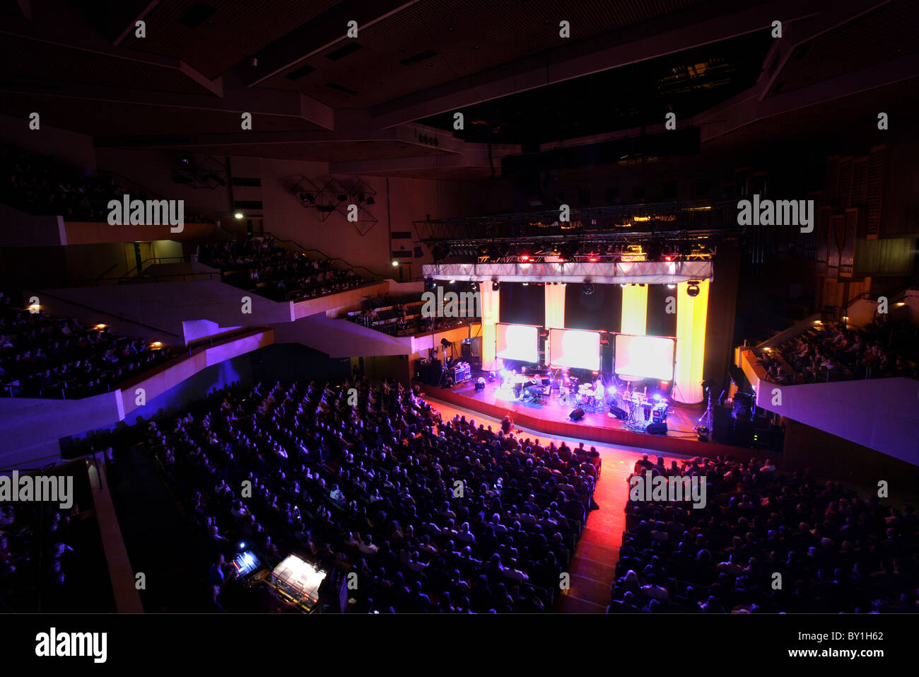 Jamie Cullum performing at St Davids Hall, Cardiff Stock Photo - Alamy