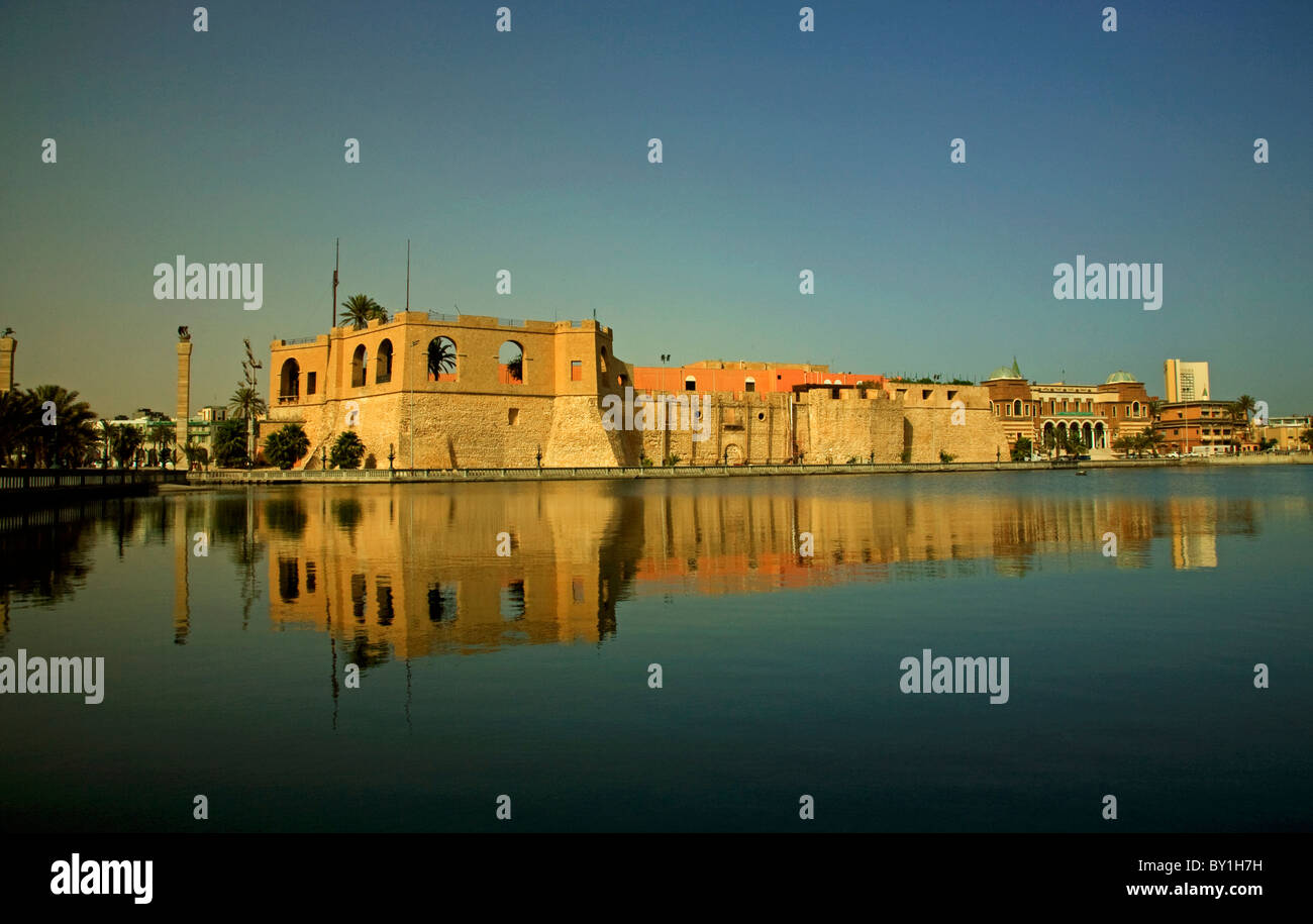 Tripoli, Libya; The Castle; now housing the Museum of the Jamahariya as ...