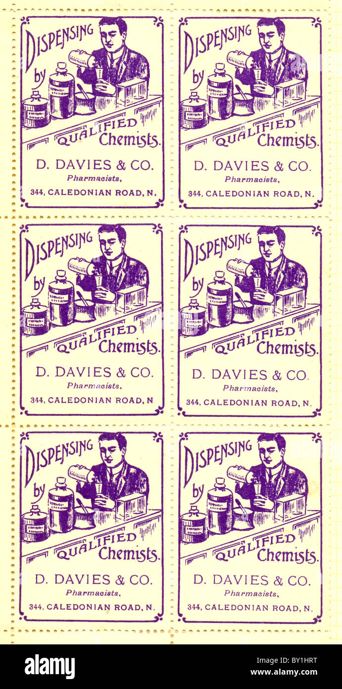 Medicine poster 1920s hi-res stock photography and images - Alamy