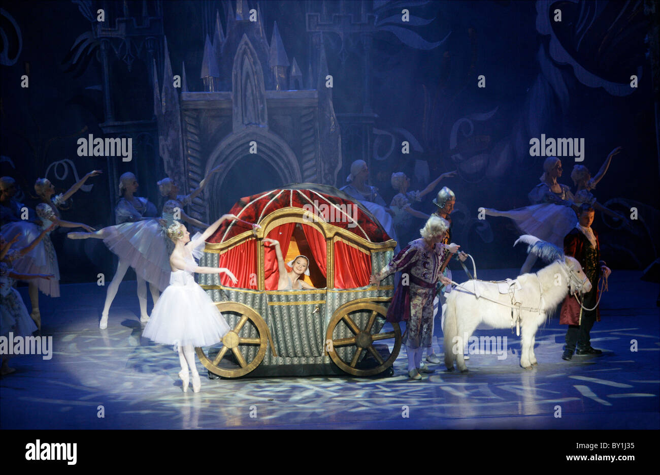 Cinderella performed at St Davids Hall, Cardiff Stock Photo - Alamy
