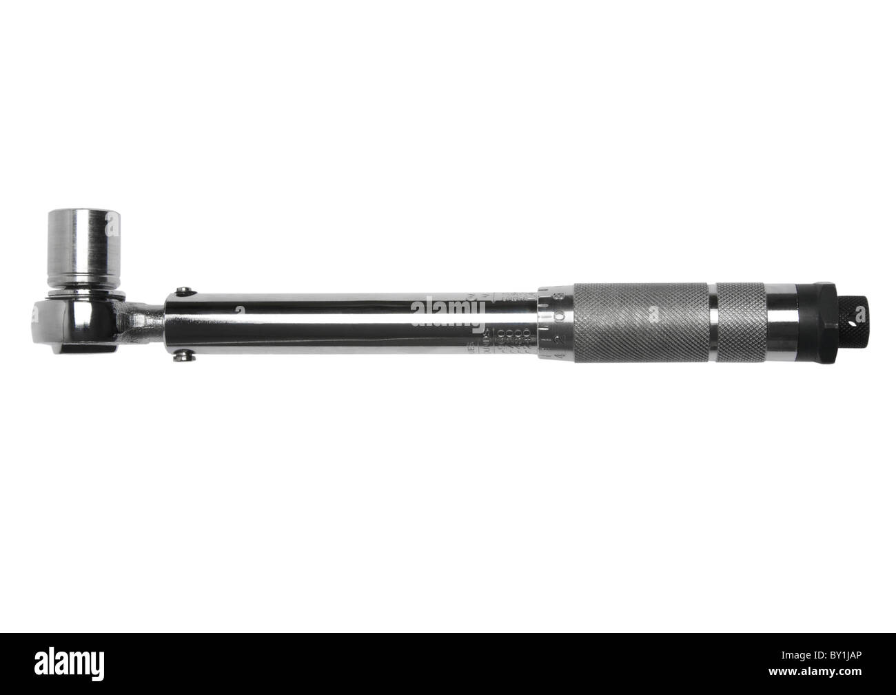 Torque wrench on white background Stock Photo - Alamy