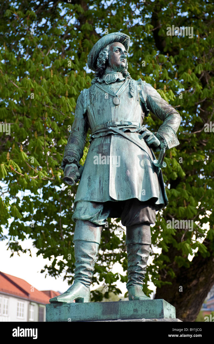 Norway, Trondheim. Statue of Peter Jansen Wessel Stock Photo - Alamy