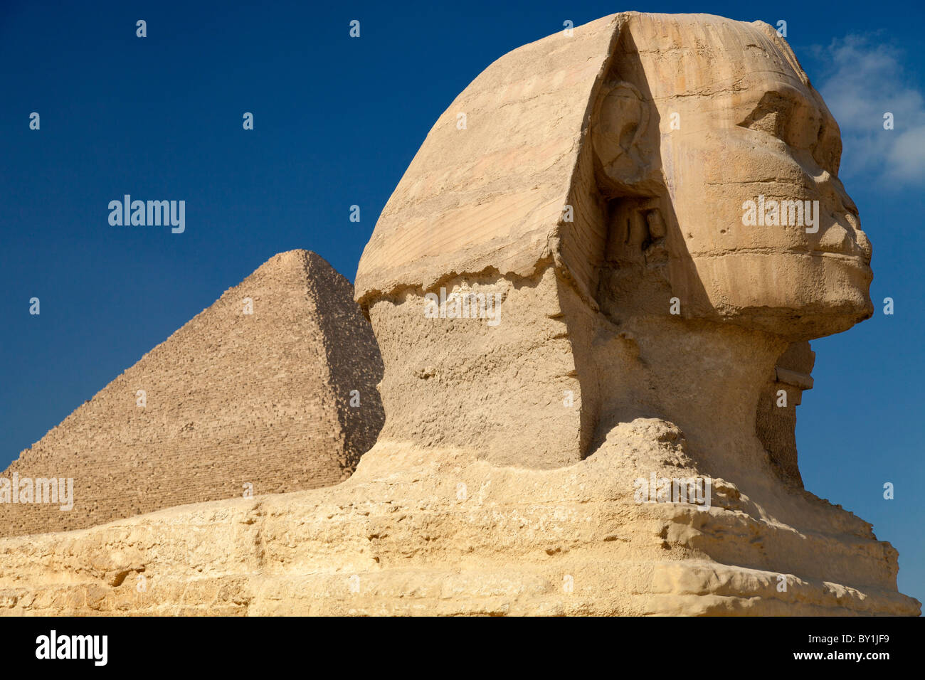 Egypt great sphinx giza limestone hi-res stock photography and images ...