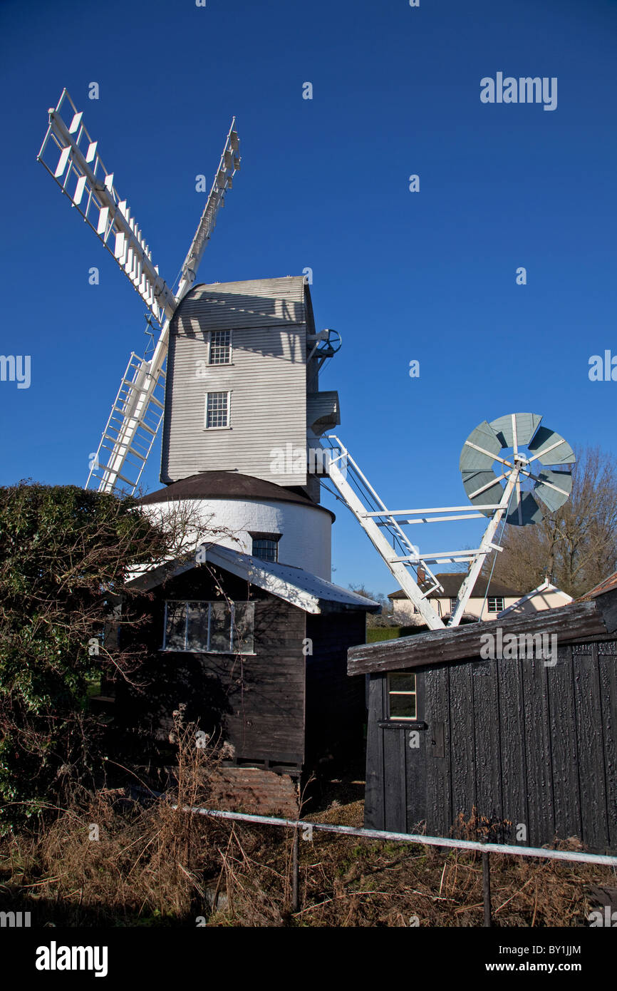 Saxtead windmill hi-res stock photography and images - Alamy