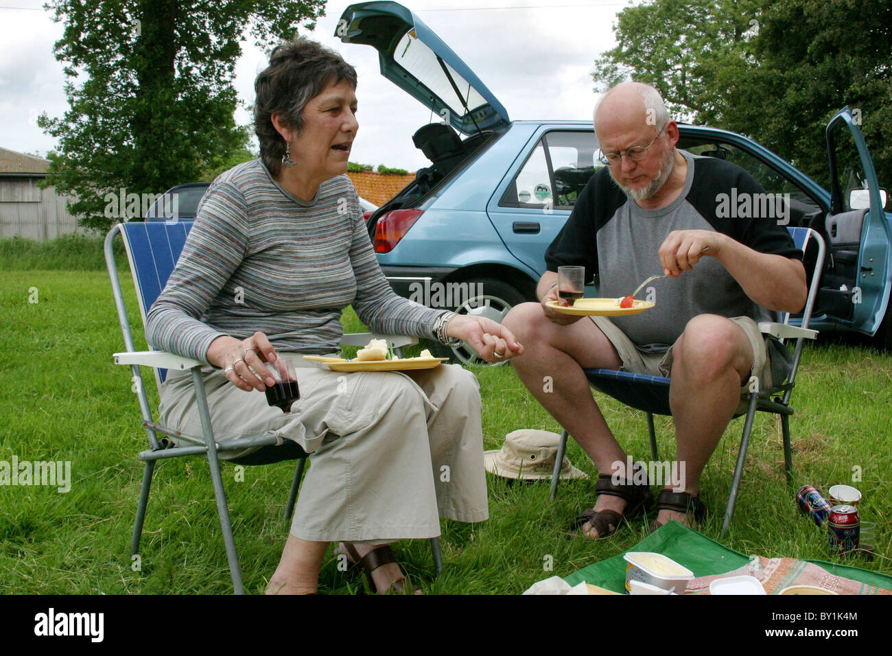 English car outdoors hi-res stock photography and images - Alamy