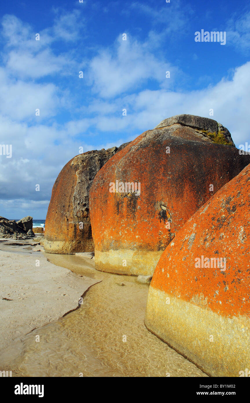 Rocks on Squeaky Beach, Phillips Island, Australia Stock Photo - Alamy