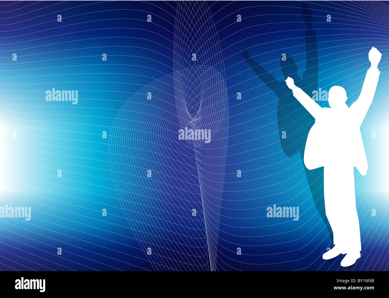 An image of a super businessman Stock Photo - Alamy