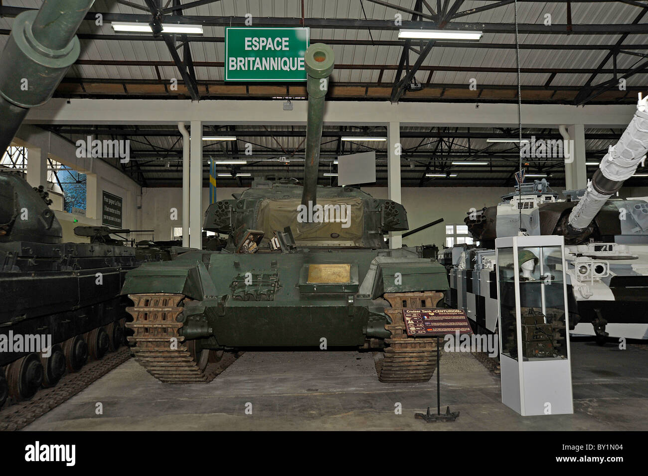British Centurion tank on display at Saumur France Stock Photo - Alamy