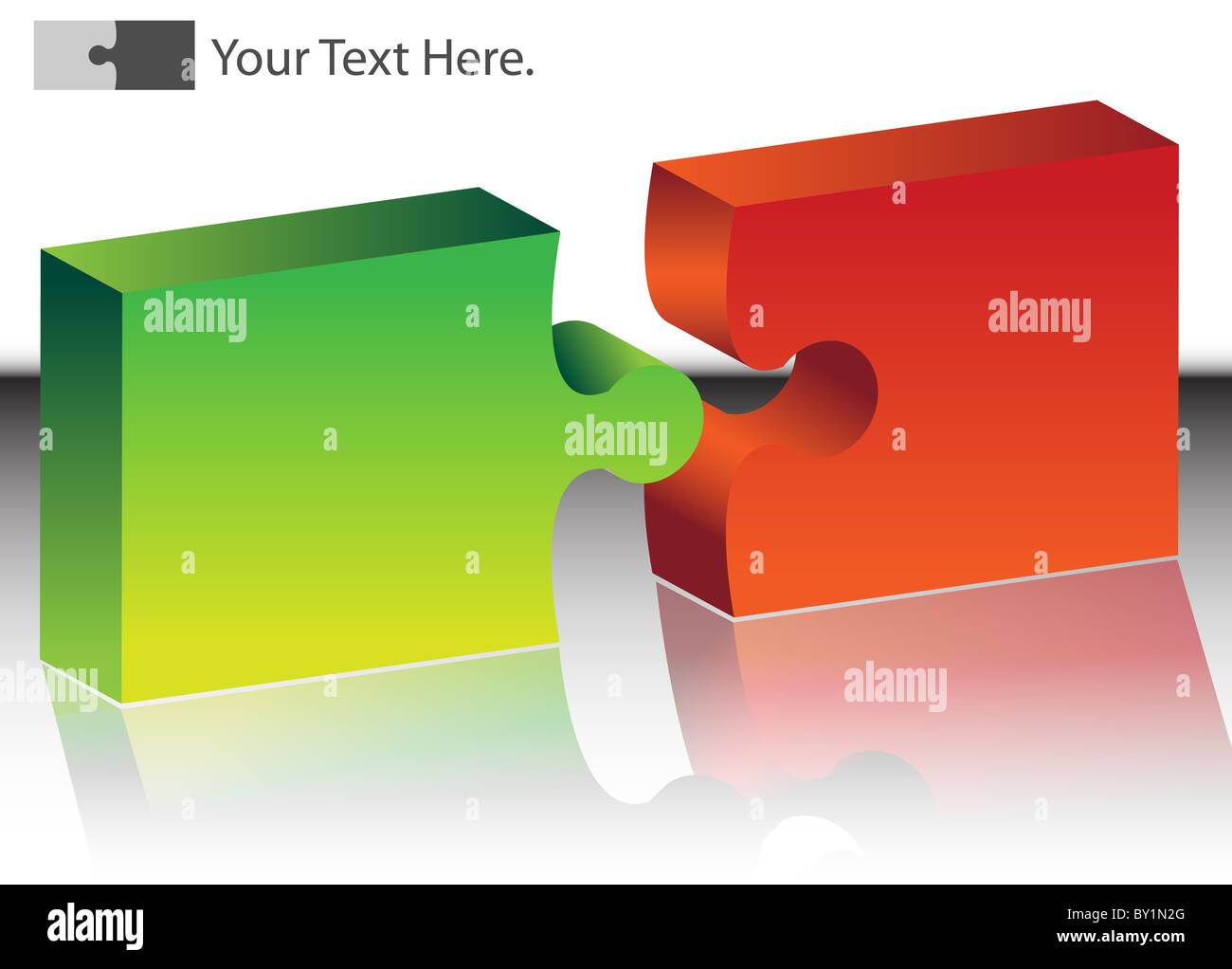 An image of puzzle pieces coming together Stock Photo - Alamy