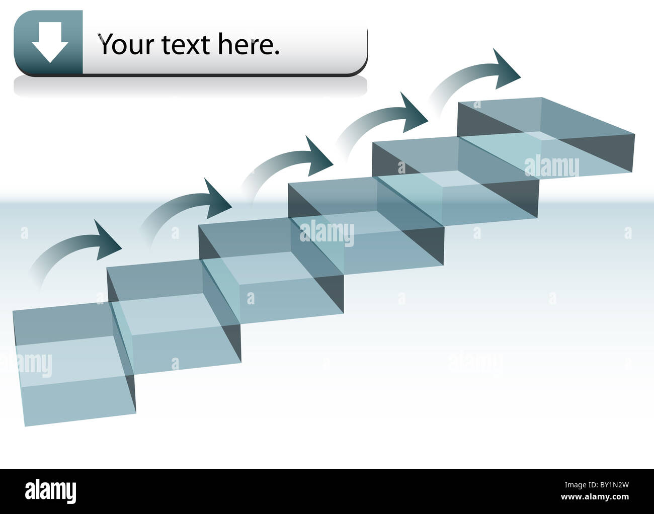 An image of a Step Chart Stock Photo - Alamy