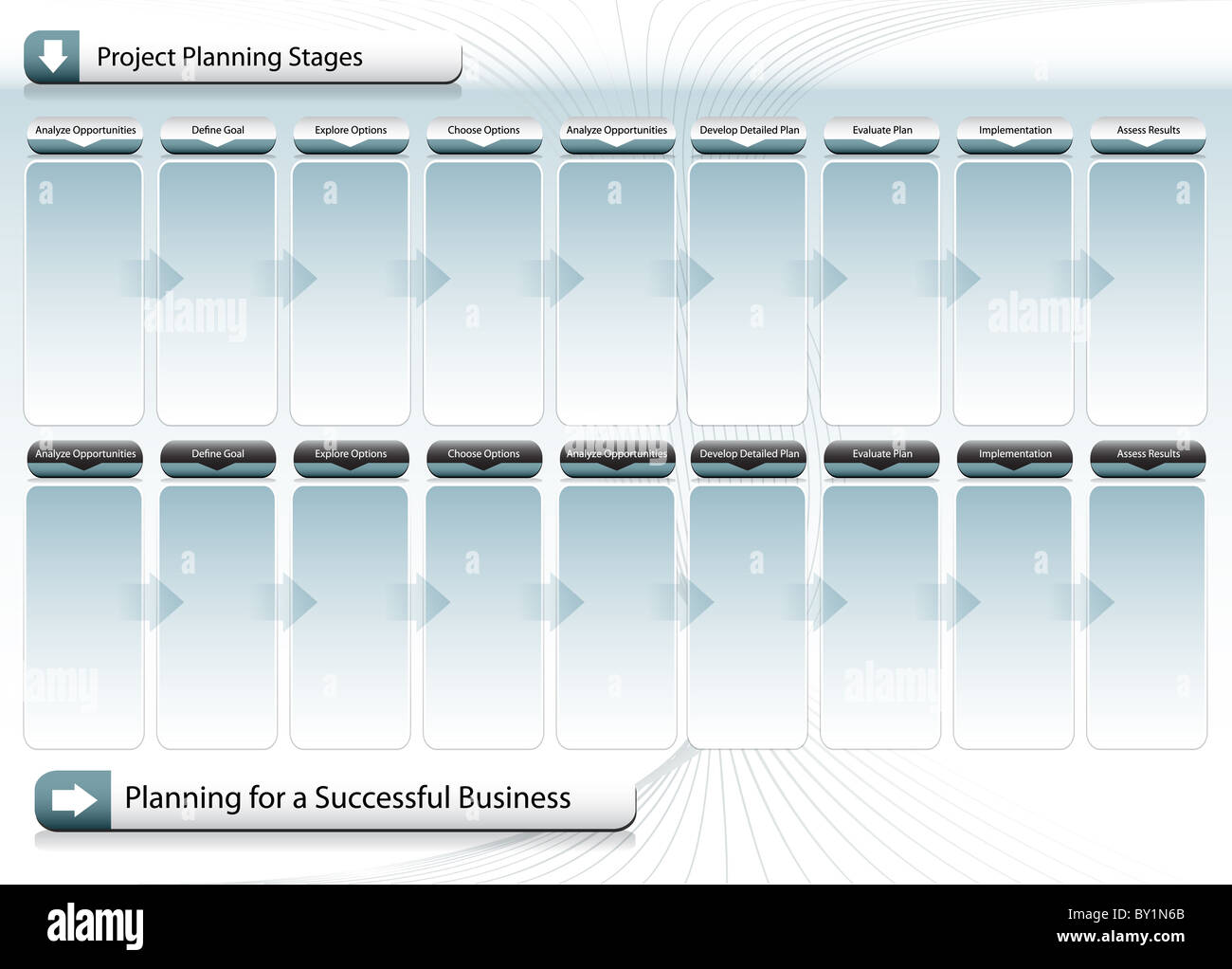 An image representing successful Business Planning Chart Stock Photo ...