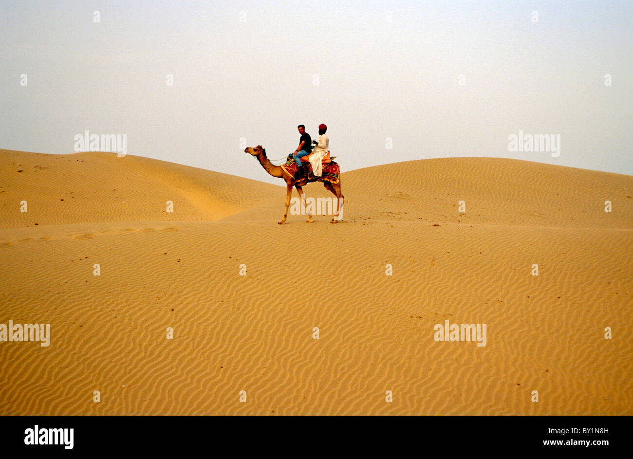 Sam Dunes near Jaisalmer (Rajasthan), India Stock Photo - Alamy