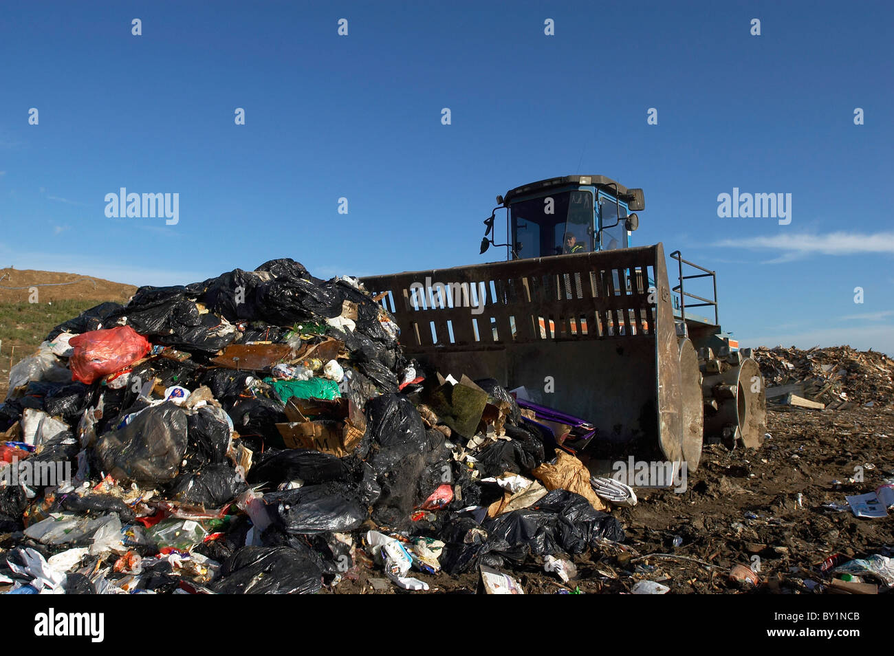 Landfill Essex England UK Stock Photo - Alamy