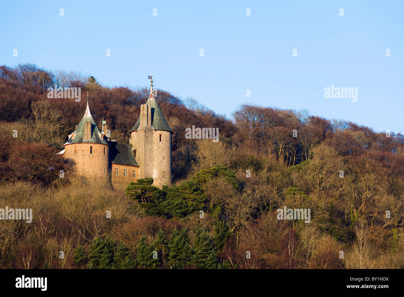 Castell castle coch hi-res stock photography and images - Alamy