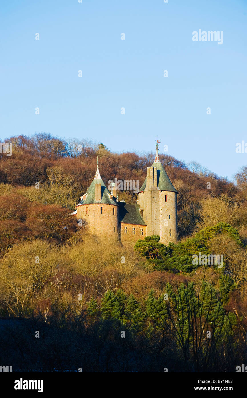 Castell castle coch hi-res stock photography and images - Alamy