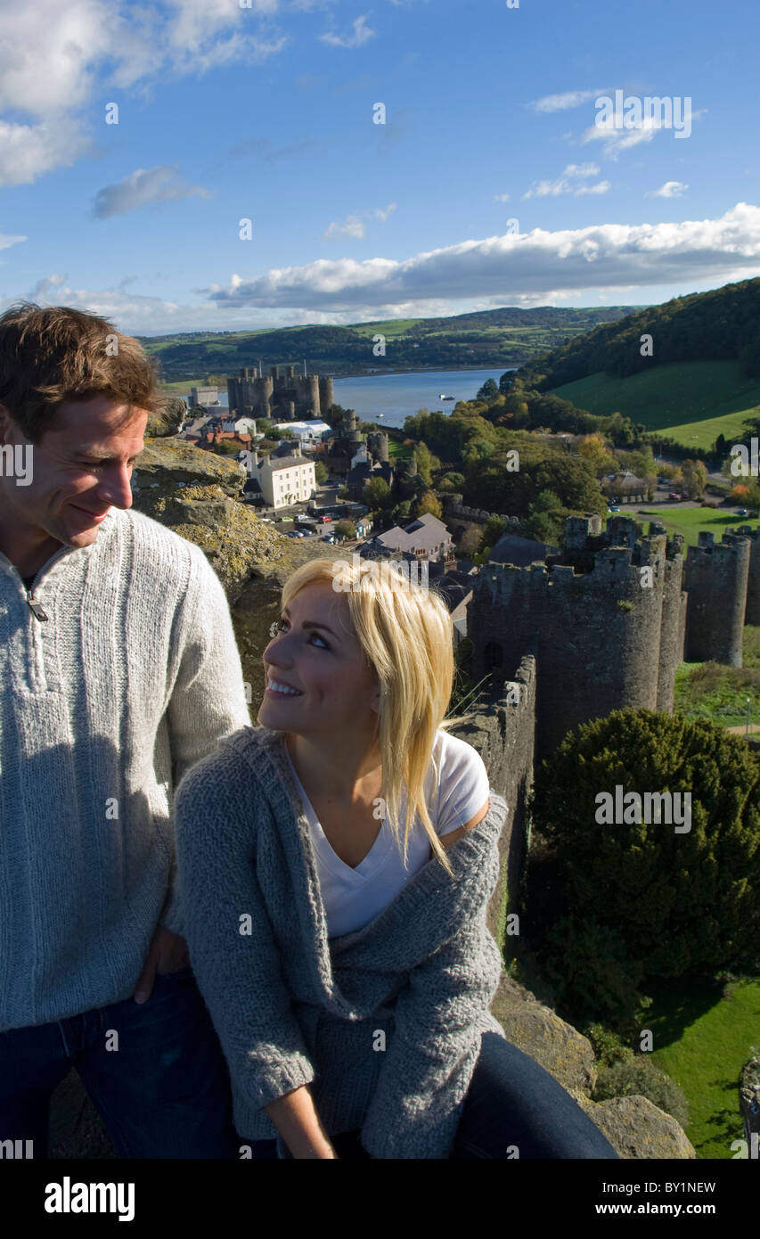 Conwy town hi-res stock photography and images - Alamy
