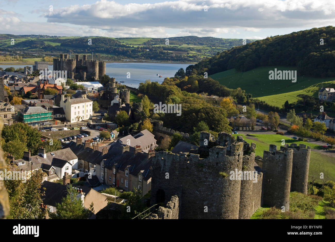 Conwy town hi-res stock photography and images - Alamy