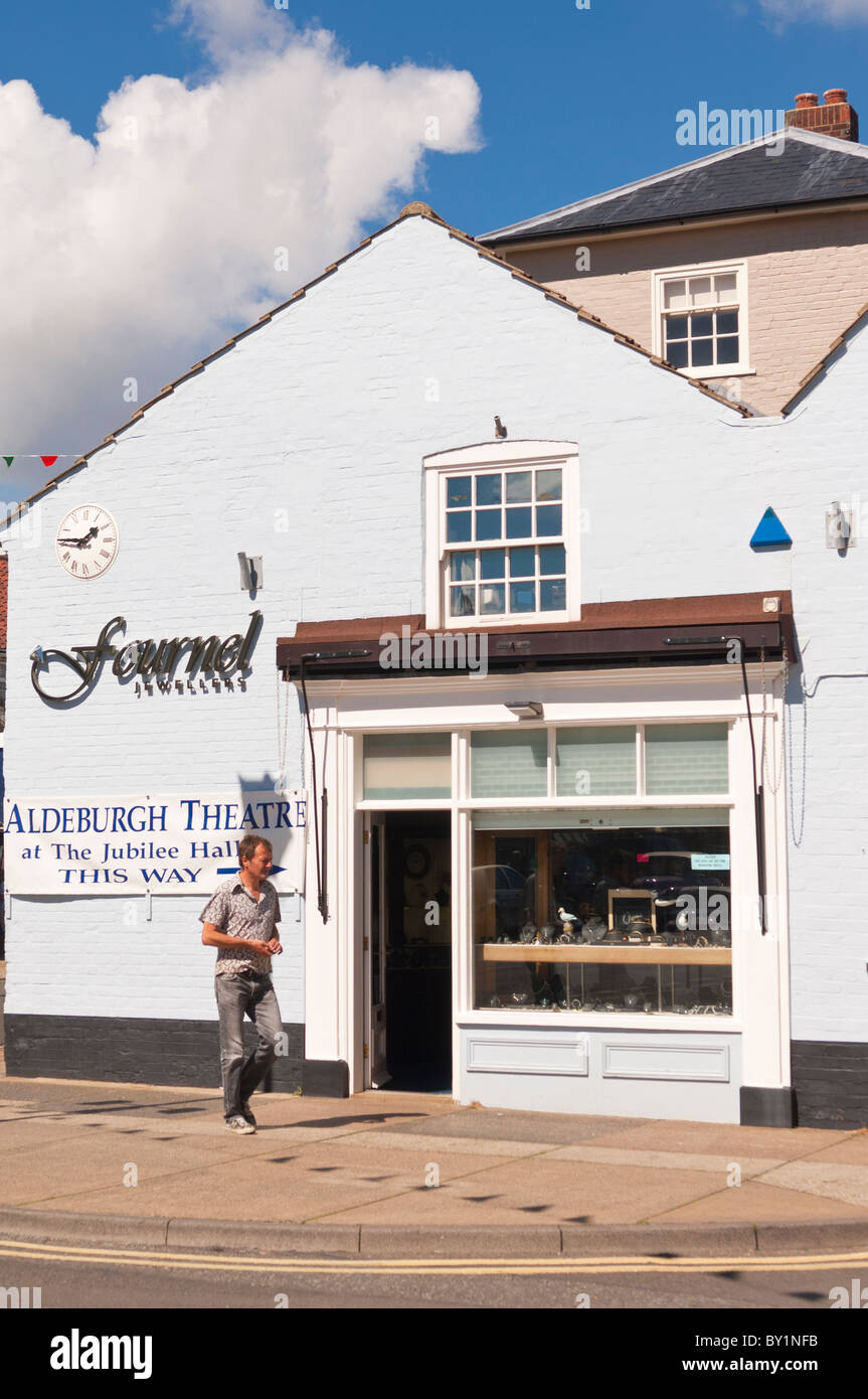 The Fournel jewellers shop store at Aldeburgh , Suffolk , England ...