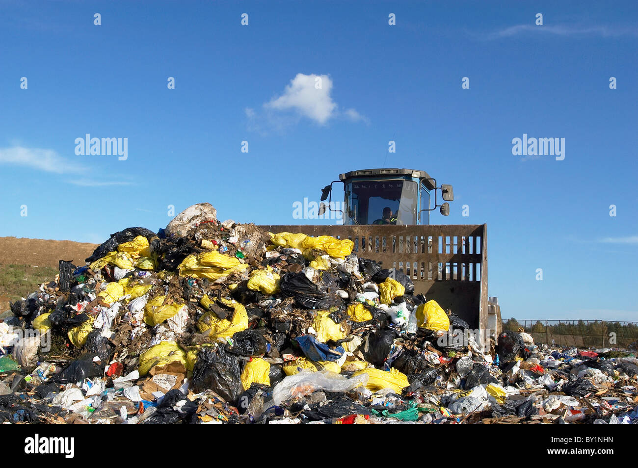 Landfill Essex England UK Stock Photo - Alamy