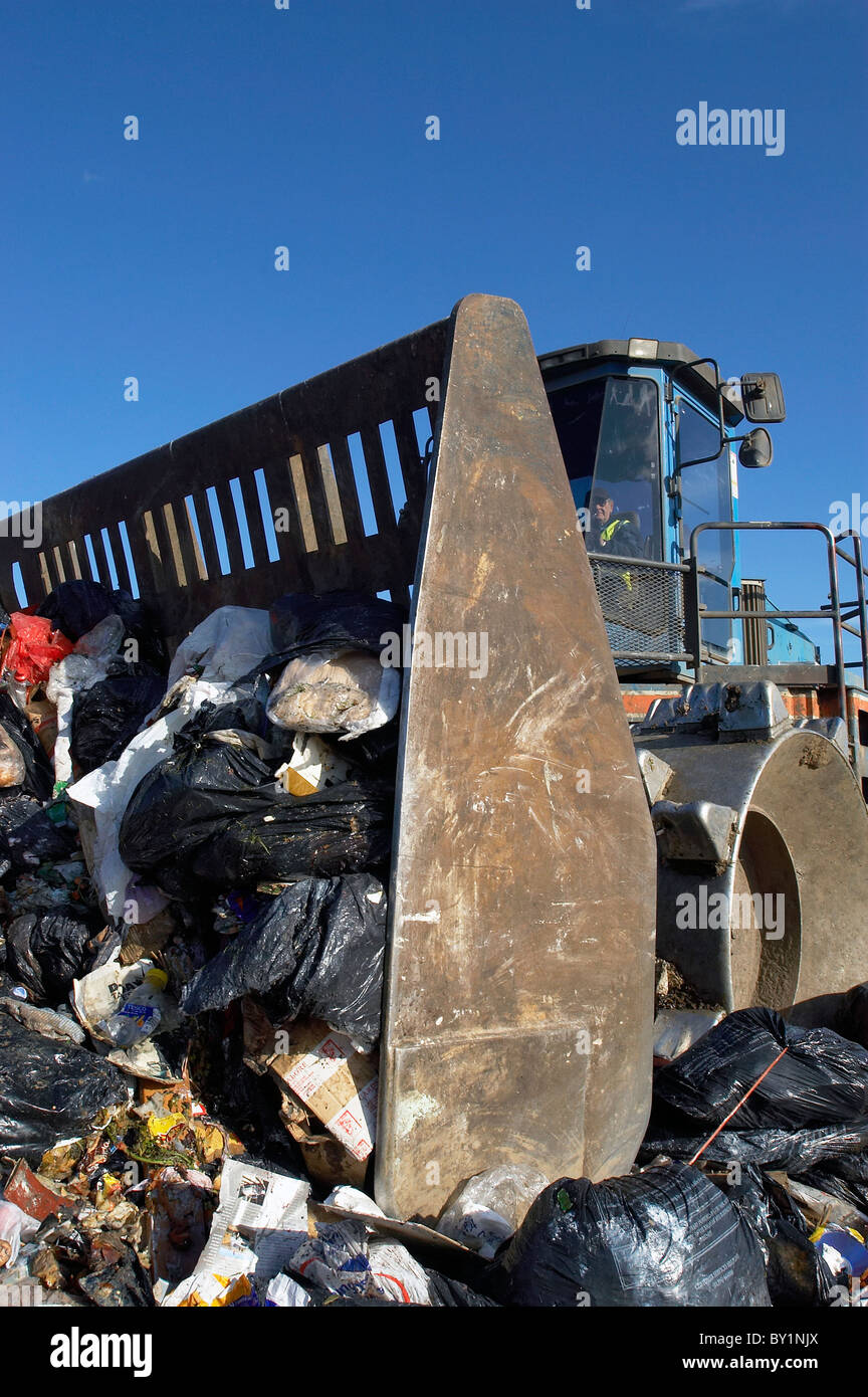 Landfill Essex England UK Stock Photo - Alamy