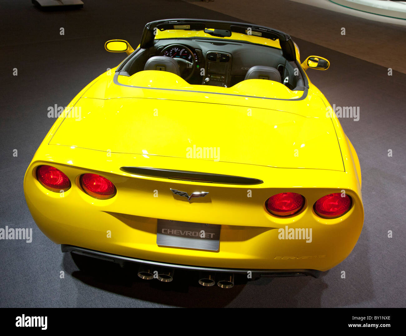 Detroit, Michigan - The Chevrolet Corvette Grand Sport convertible on ...