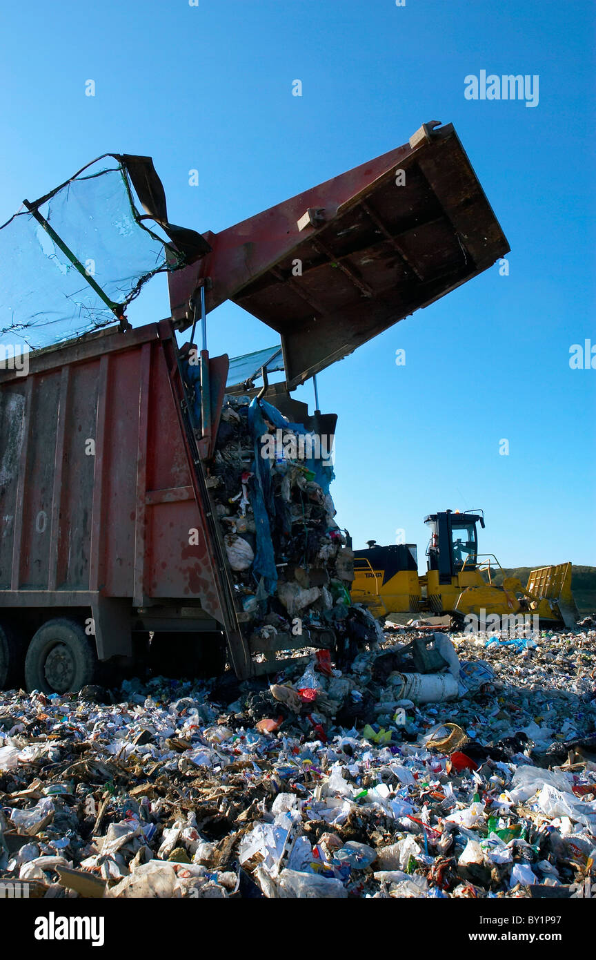 Landfill Essex England UK Stock Photo - Alamy