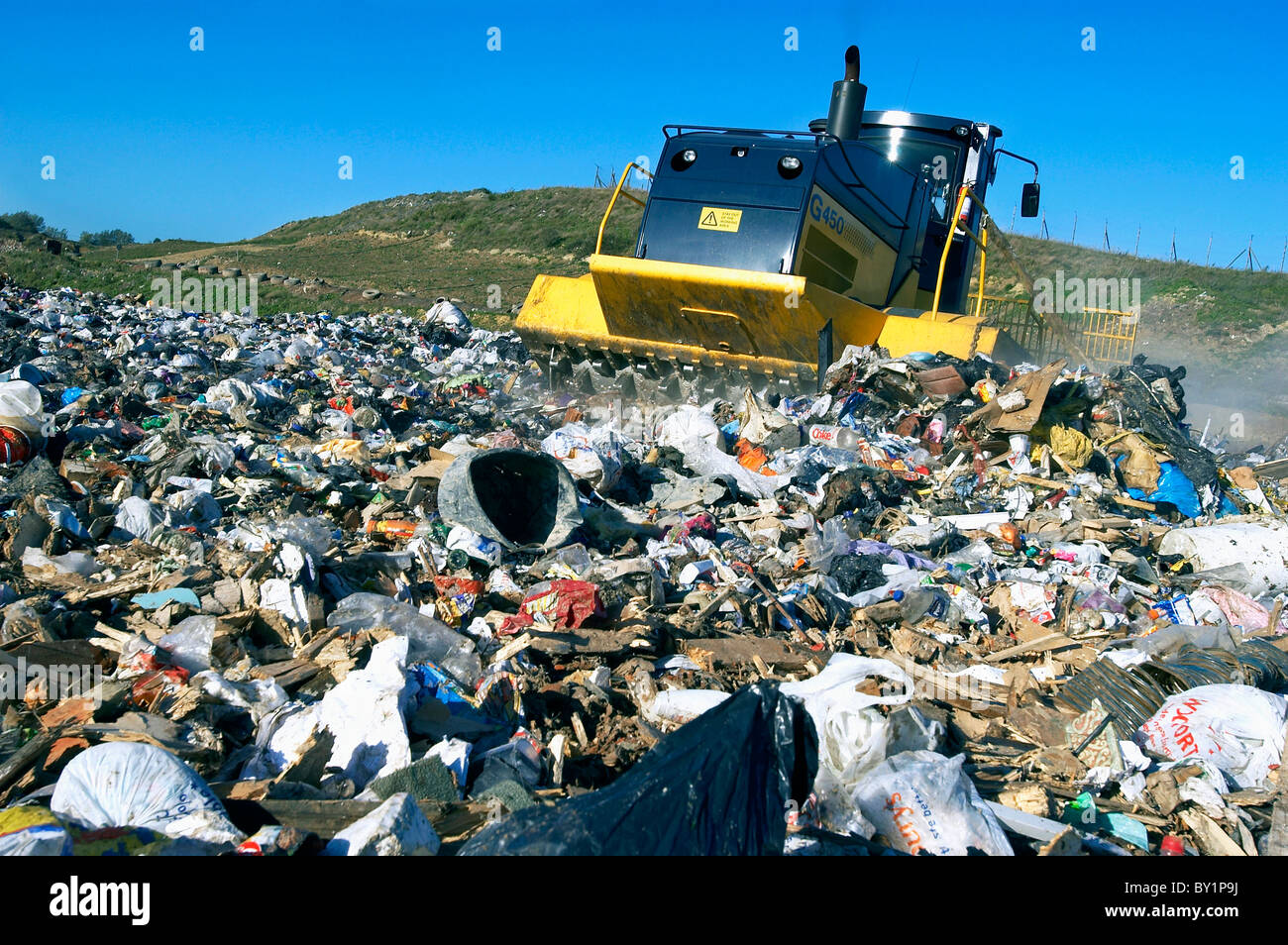 Landfill Essex England UK Stock Photo - Alamy
