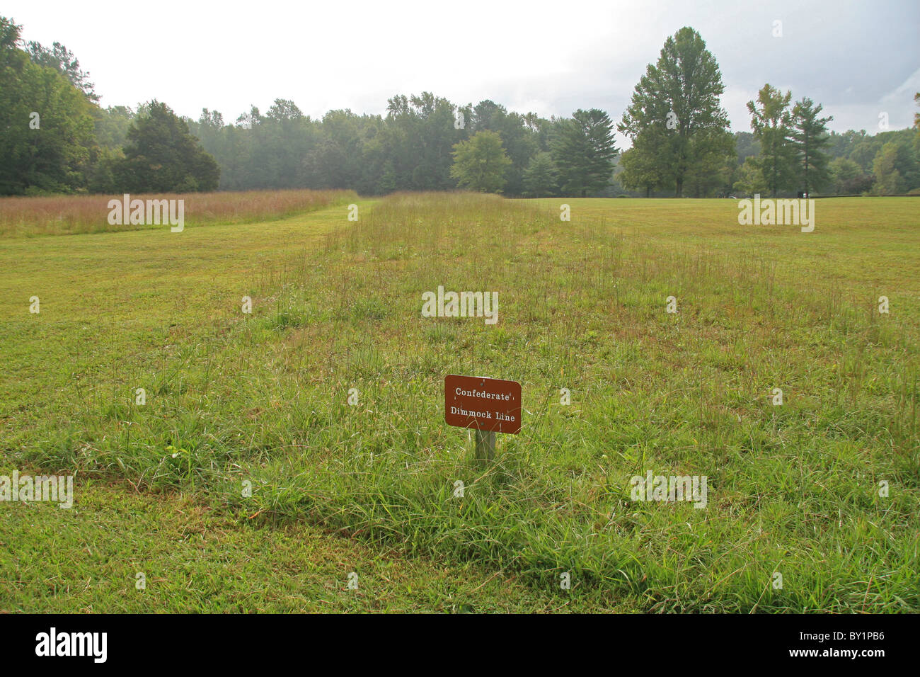 Petersburg civil war grass line hi-res stock photography and images - Alamy
