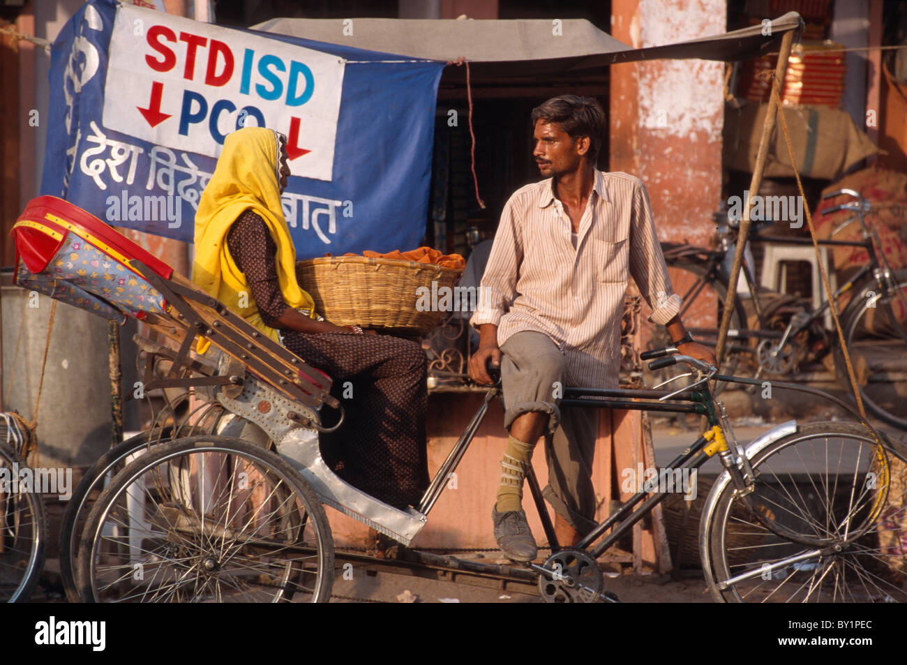 Rickshaw, Jaipur, Rajasthan, India Stock Photo - Alamy
