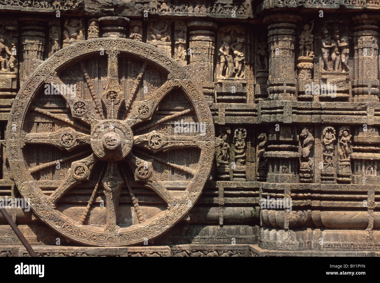 Konarak sun temple hi-res stock photography and images - Alamy