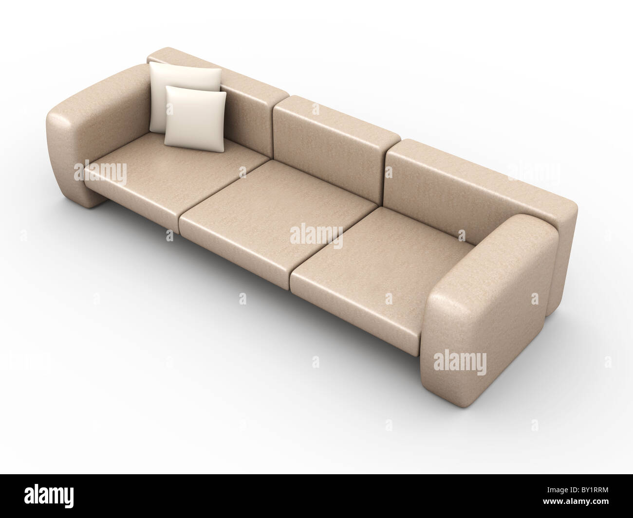 Modern interior comfortable sofa Cut Out Stock Images & Pictures - Alamy